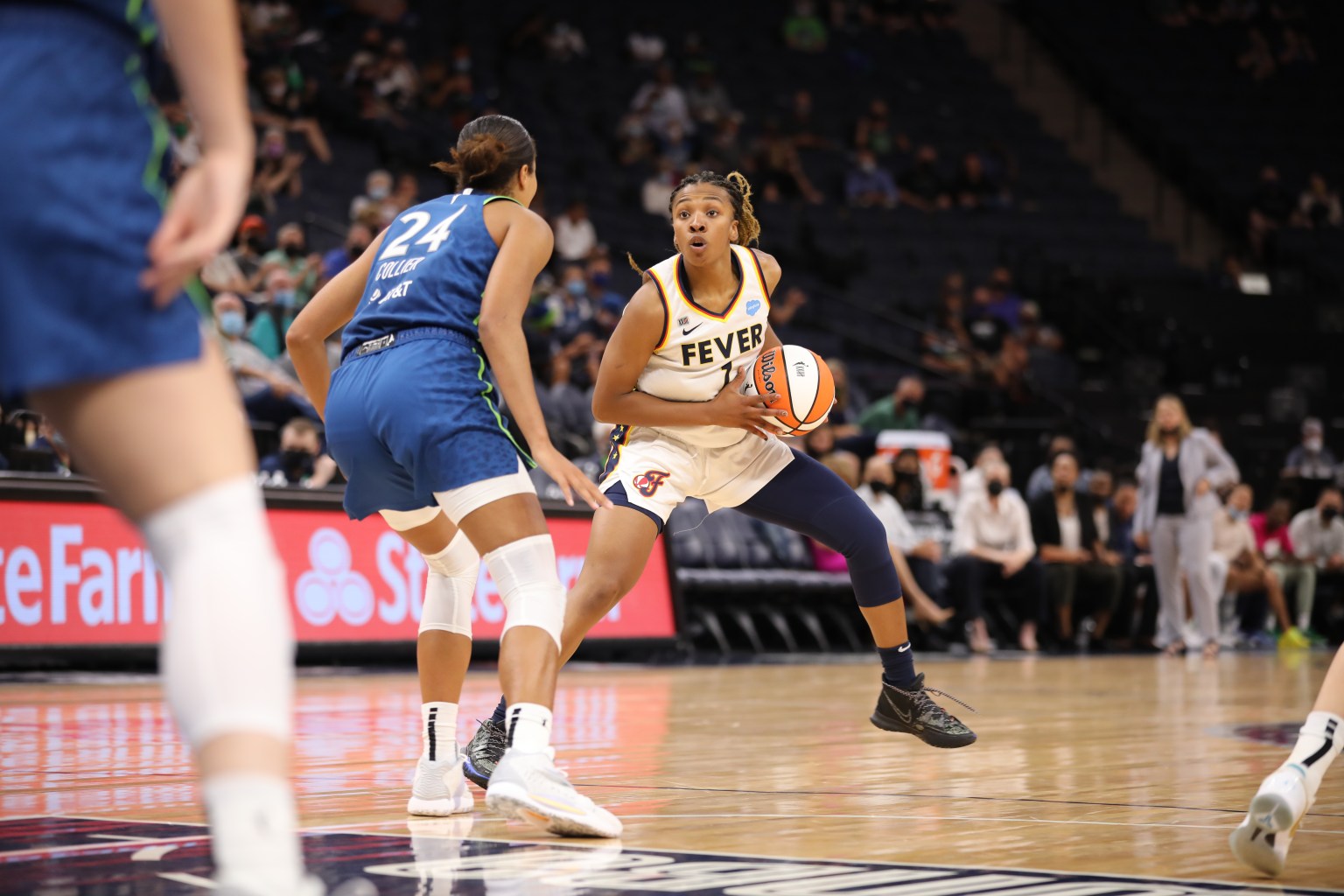 Aaliyah Wilson ready to help Fever reach Playoff goals | The IX Basketball