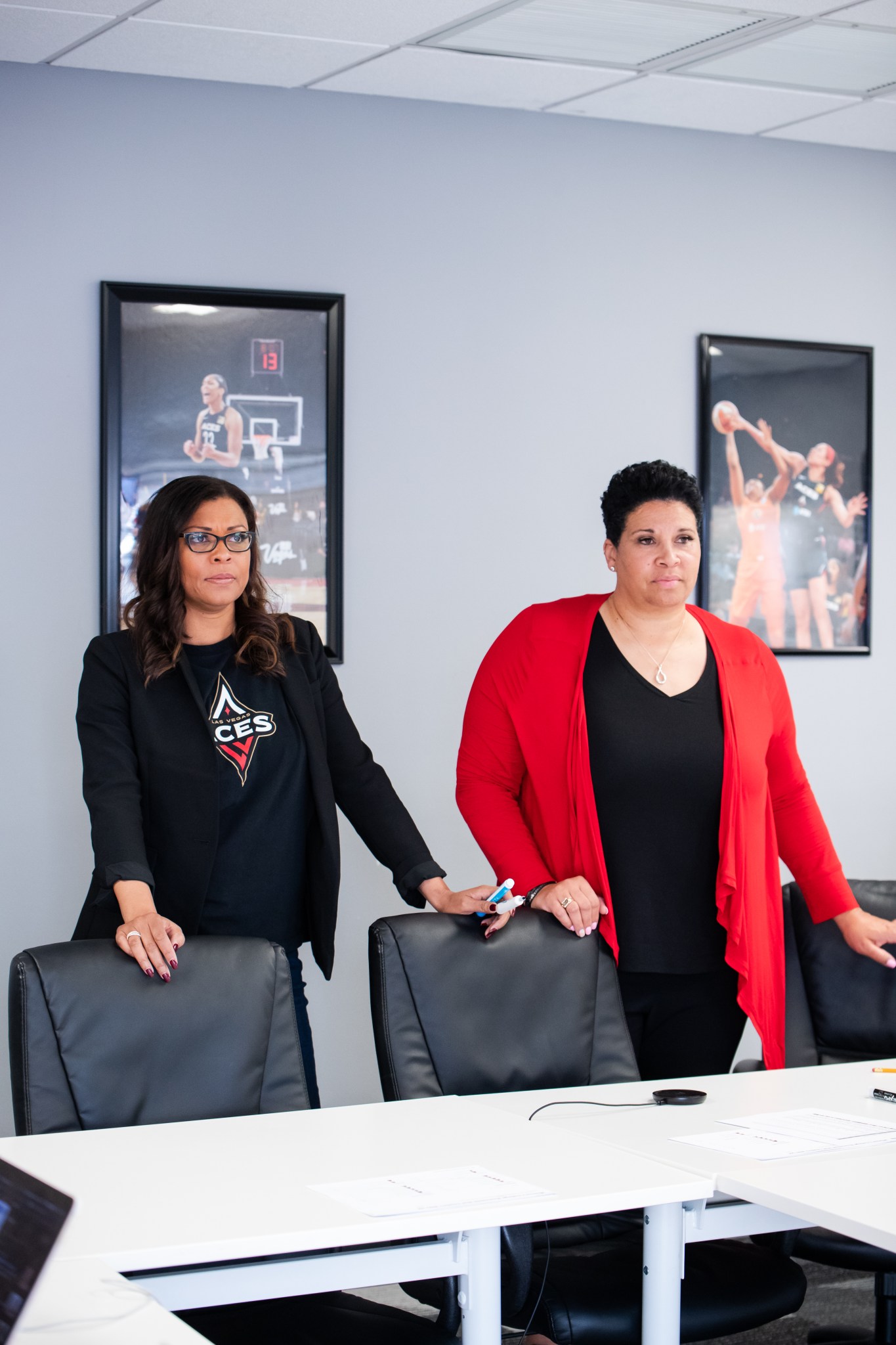 On WNBA Draft Night 2022, threes were the key for the Las Vegas Aces