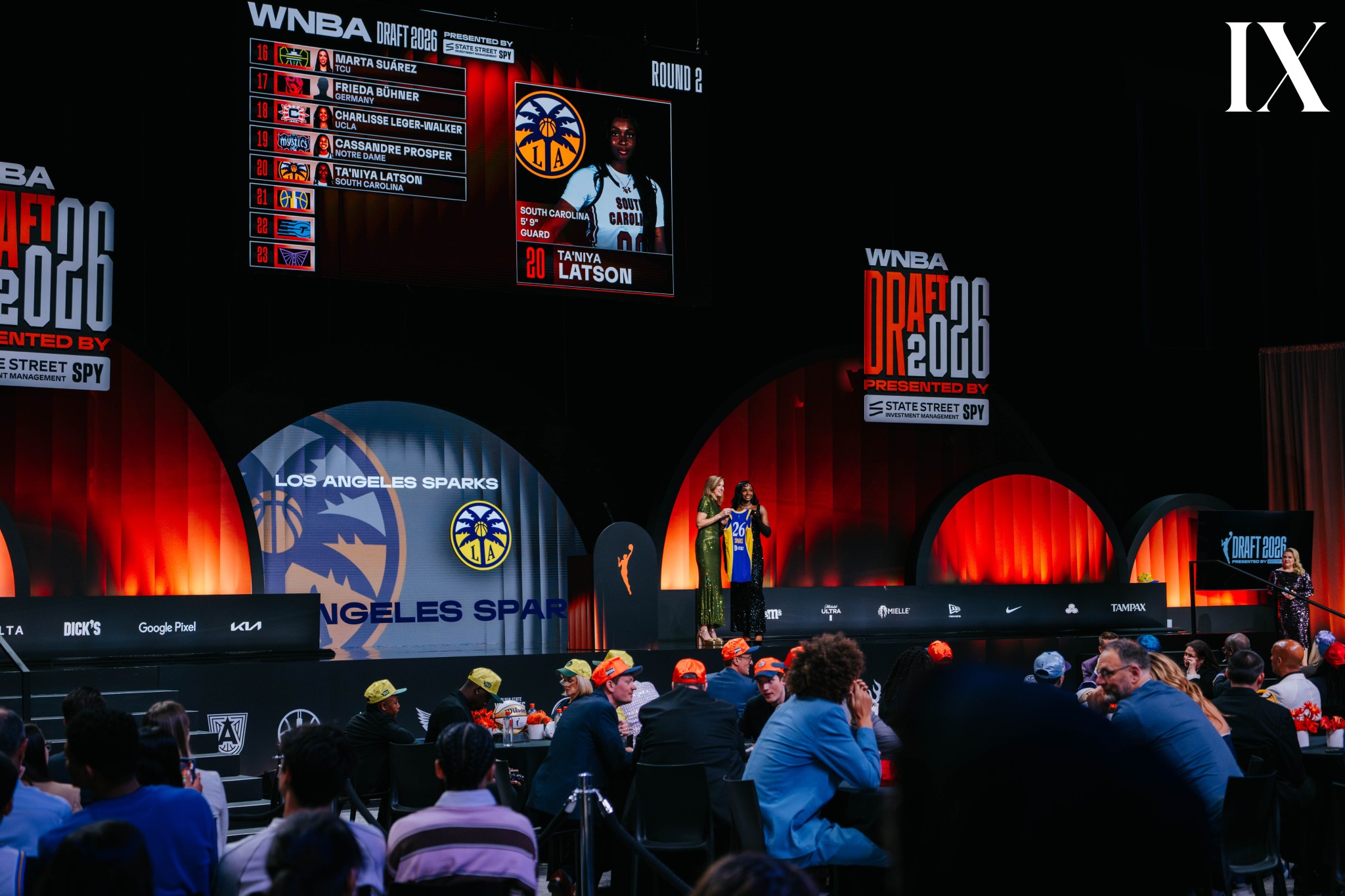 The Sparks got a steal in the draft with Ta'Niya Latson | The IX Basketball