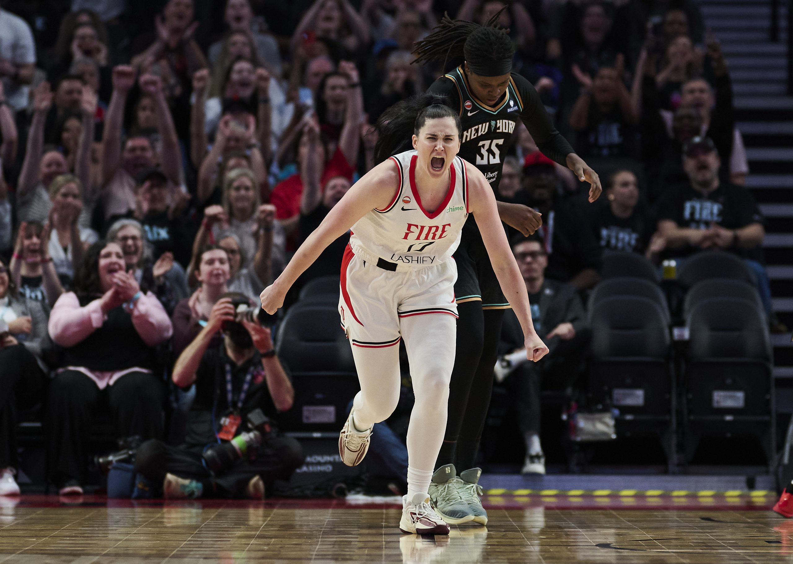 Megan Gustafson is reinventing herself with the Portland Fire | The IX ...